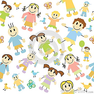 Kids Pattern Stock Photos - Image: 16219063