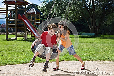 Kids Playing Stock Images - Image: 6360574