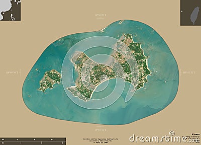 Kinmen County Administrative Divisions of Taiwan, Republic of China ...
