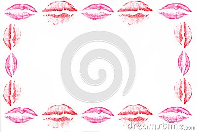 Kiss Border Royalty Free Stock Images - Image: 1678629
