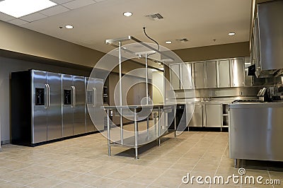 Kitchen In Fire Station Royalty Free Stock Photography - Image: 14360417