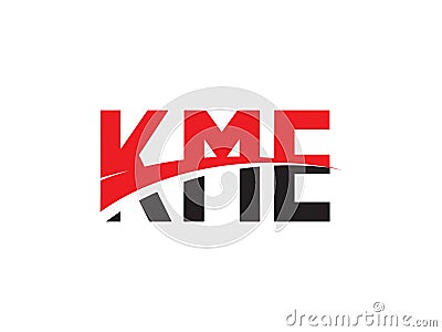 KME Letter Initial Logo Design Vector Illustration | CartoonDealer.com ...
