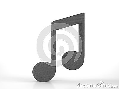 Knitted Music Note Symbol Royalty-Free Cartoon | CartoonDealer.com ...