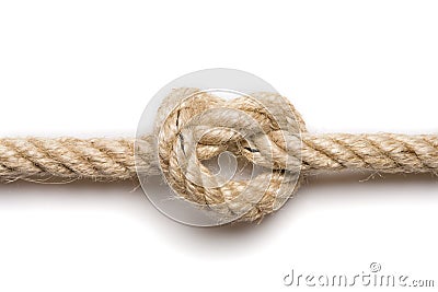 Knot In Rope Stock Photography - Image: 3083182