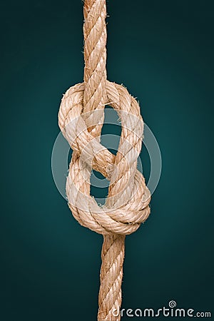 Knotted Rope Royalty Free Stock Photography - Image: 25739617