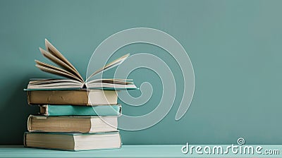 Knowledge Blossoms. Symbolizing Growth And Learning Stock Image ...