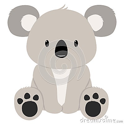 Koala bear symbol stock vector. Illustration of drawing - 121290011