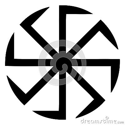 Kolovrat Slavic Symbol Royalty-Free Stock Photography | CartoonDealer ...
