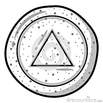 Korean Dalgona Candy Shape Drawing Sketch For Coloring Vector ...