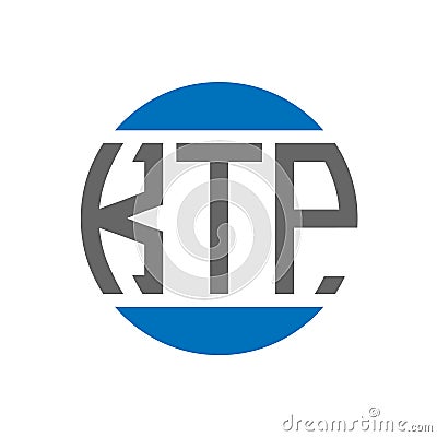 KTP Letter Logo Design On White Background. KTP Creative Initials ...
