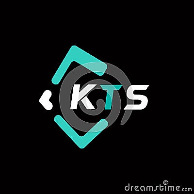 KTS Creative Minimalist Letter Logo. KTS Unique Vector Initials ...