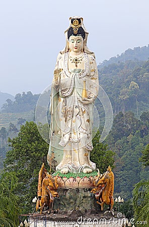 Kuan Yin Statue Stock Photos - Image: 36130633