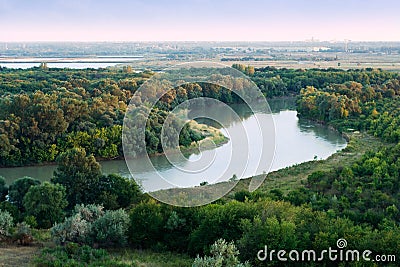 Kuban River Stock Photos - Image: 3213443