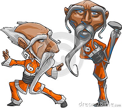 Kung Fu Master Stock Photo - Image: 1984890