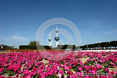 Kuwait Tower Royalty Free Stock Image - Image: 7794576