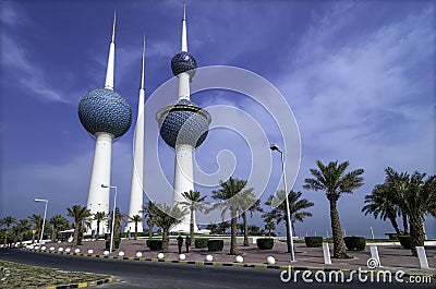 Kuwait Towers Editorial Photo | CartoonDealer.com #94350199