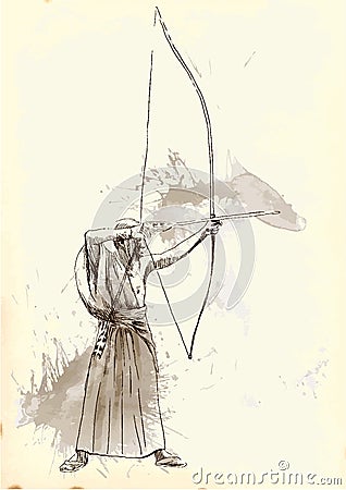 Kyudo Stock Photo - Image: 29126280