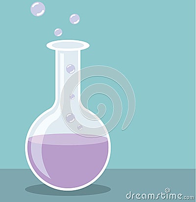 Lab Beaker Vector Bubbles | CartoonDealer.com #62565558