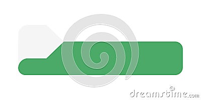 Label Text Box Elements For Infographic Titles, And Banners. Cartoon ...