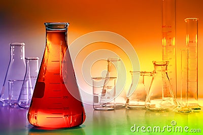 Laboratory Equipment In Science Research Lab Stock Image - Image: 22999831