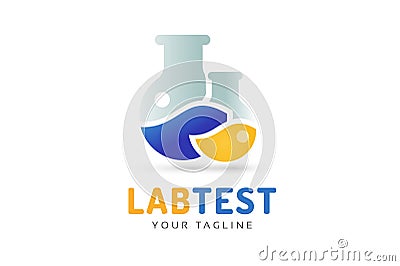 Laboratory Equipment Vector Logo Stock Vector - Image: 59511200