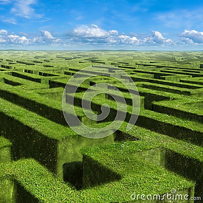 Labyrinth Royalty Free Stock Photos - Image: 9803018