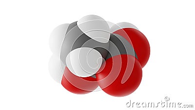 Lactic Acid Molecule, Milk Acid Molecular Structure, Isolated 3d Model ...