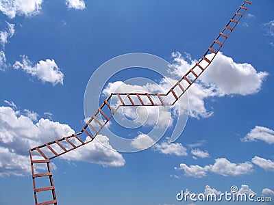 A Ladder To Heaven Stock Image - Image: 178171