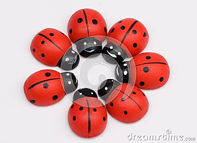 Ladybug Circle Stock Photography | CartoonDealer.com #7128848