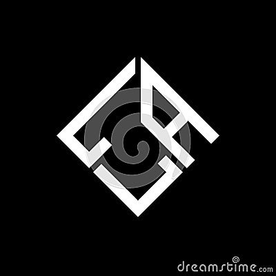 LAL Letter Logo Design On Black Background. LAL Creative Initials ...