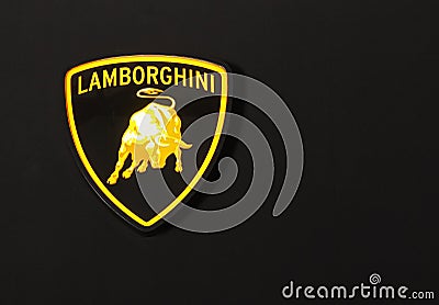 Lamborghini Sign Editorial Image - Image: 18477690