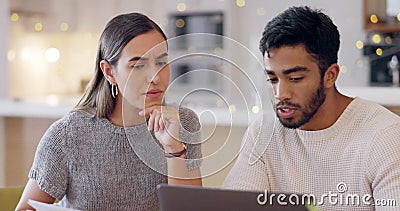 Laptop, Explain and Collaboration Team Talking about Financial Report ...