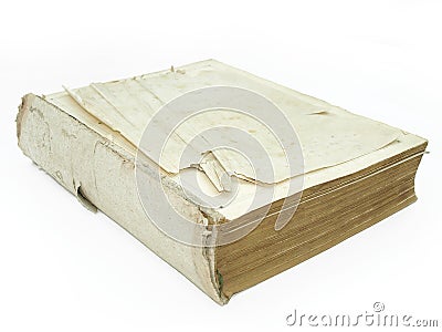 Large Broken Book With Ton Pages Royalty Free Stock Photos - Image: 5827268