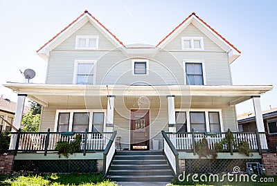 Large Duplex Home Stock Images - Image: 23749854