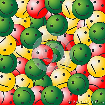 Large Group Of Vector Smileys Icon | CartoonDealer.com #43652521