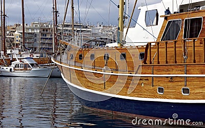 Large Wooden Boat Stock Photography - Image: 7443372