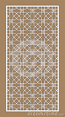 Laser Cut Vector Panel. Cnc Decor Pattern, Jali Design, Interior ...