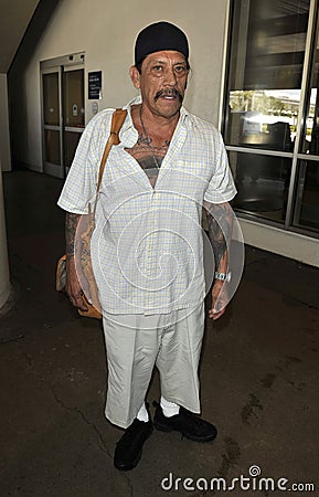Latino Actor Danny Trejo Is Seen At LAX Editorial Photo | CartoonDealer ...