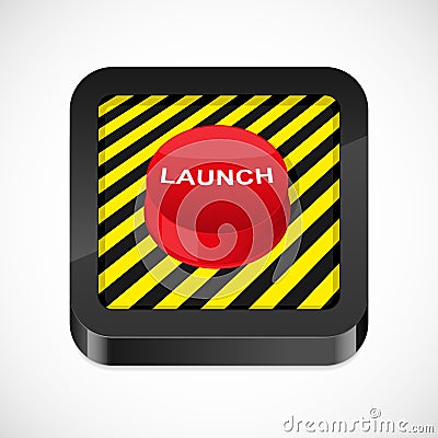 Launch Button Icon Stock Photo - Image: 21488910