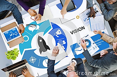 Launch Start Up Rocket Strategy Plan Planning Concept Royalty-Free ...