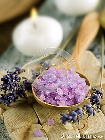 Lavender Spa Stock Photography - Image: 14907342