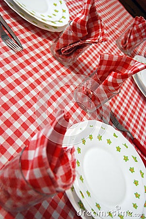 Lay The Table Royalty Free Stock Image - Image: 5989976