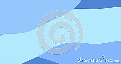 Layered Abstract Blue Background Animation. Graphic Shape Backdrop ...
