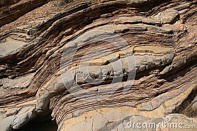 Layers Of Rock Royalty Free Stock Photos - Image: 15537168