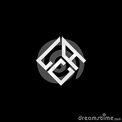 LCA Letter Logo Design On Black Background. LCA Creative Initials ...