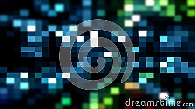 LCD Screen Pixels. Macro Shot Of Computer Screen, Pixels Texture ...