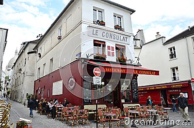 Le Consulat At Paris Editorial Photography - Image: 23699042