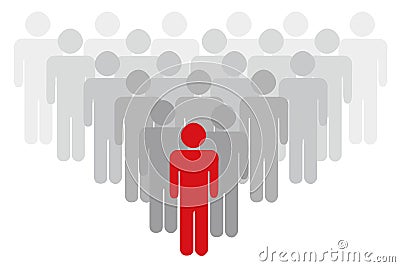 Leader Vector Illustration | CartoonDealer.com #41702012