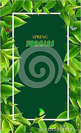 Spring Jungles Backgrounds S Stock Image | CartoonDealer.com #103102843