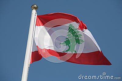Lebanese Flag Stock Photos - Image: 1610753